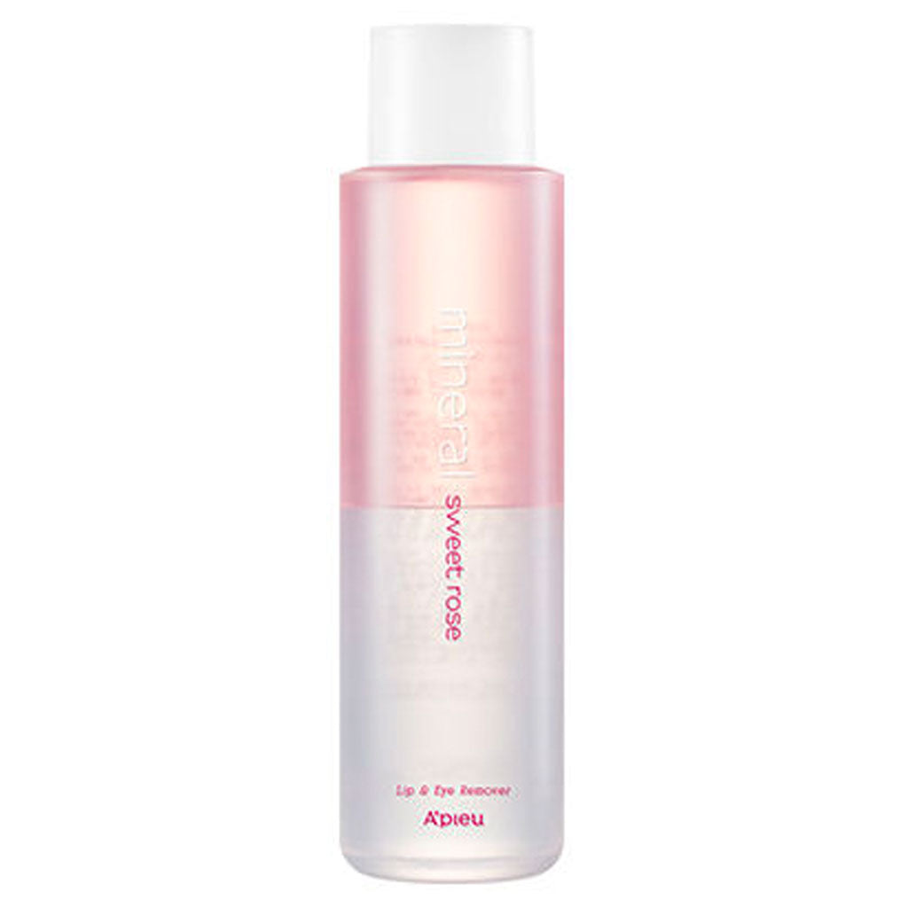 A'PIEU Mineral Lip & Eye Remover (Eau-Marine/ Sweet Rose) - Nudie Glow