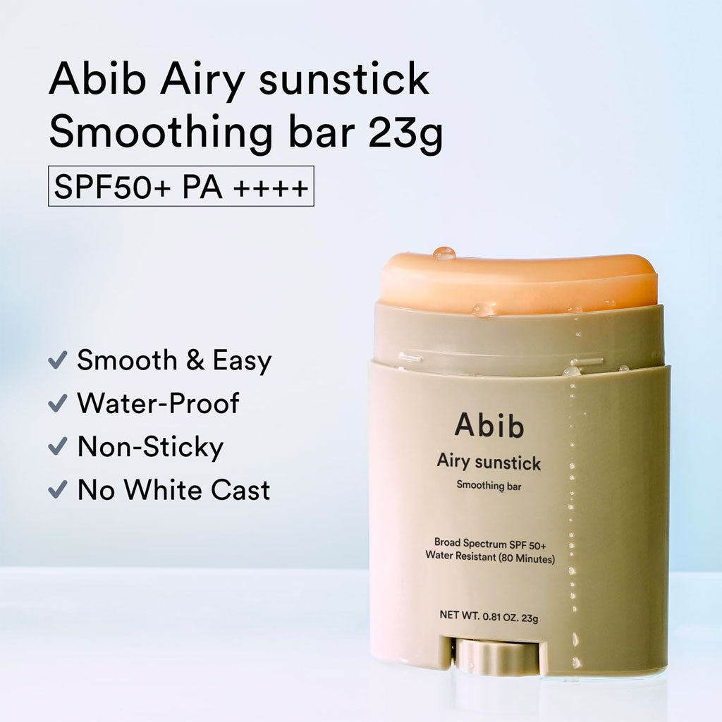 Abib Airy Sunstick Smoothing Bar - Nudie Glow Australia