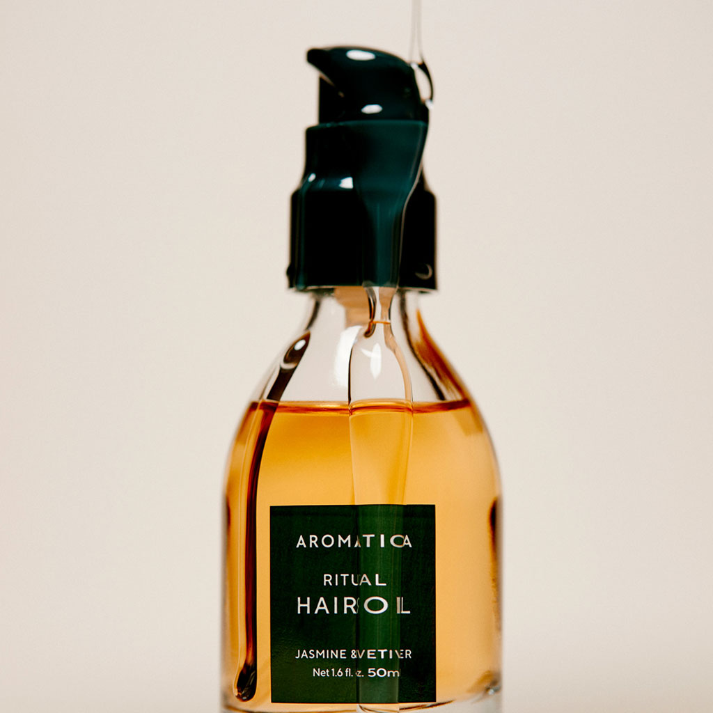 Aromatica Ritual Hair Oil Jasmine & Vetiver - Nudie Glow Australia