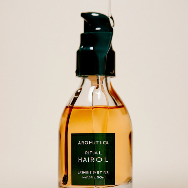 Aromatica Ritual Hair Oil Jasmine & Vetiver - Nudie Glow Australia
