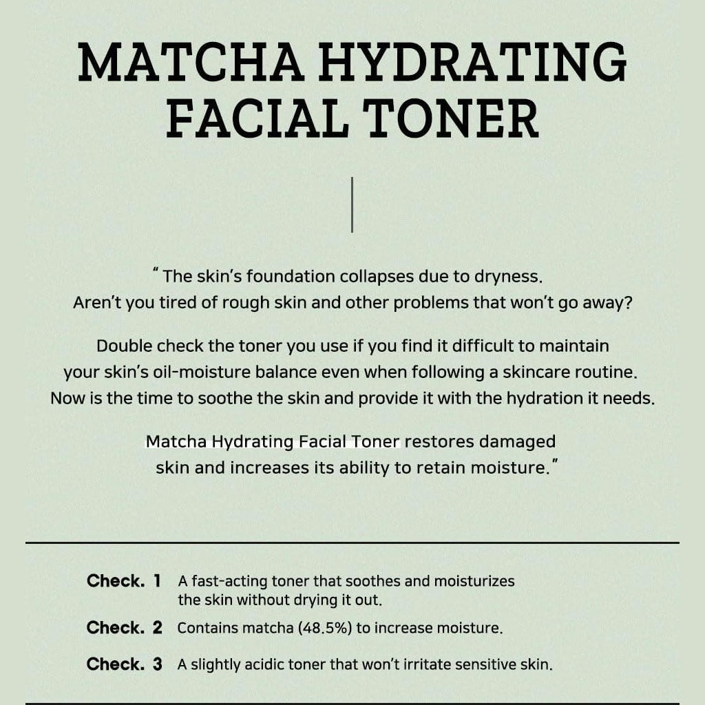 B.LAB Matcha Hydrating Facial Toner - Nudie Glow Australia