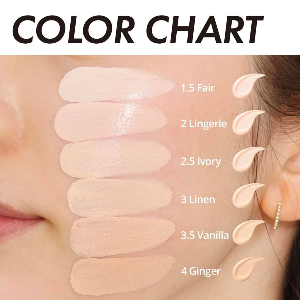 CLIO Kill Cover Glow Fitting Cushion Set (+Refill) - Nudie Glow