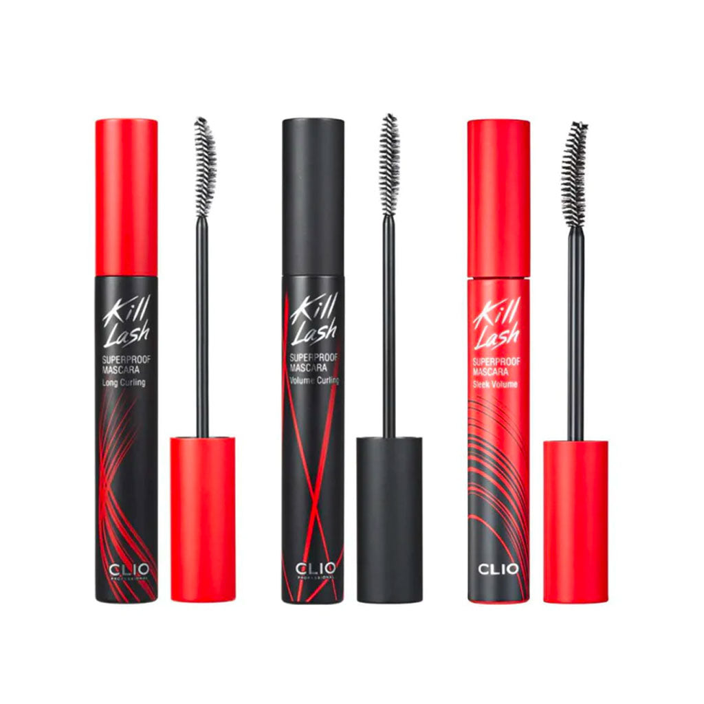 CLIO Kill Lash Superproof Mascara (5 Variants) - Nudie Glow Australia