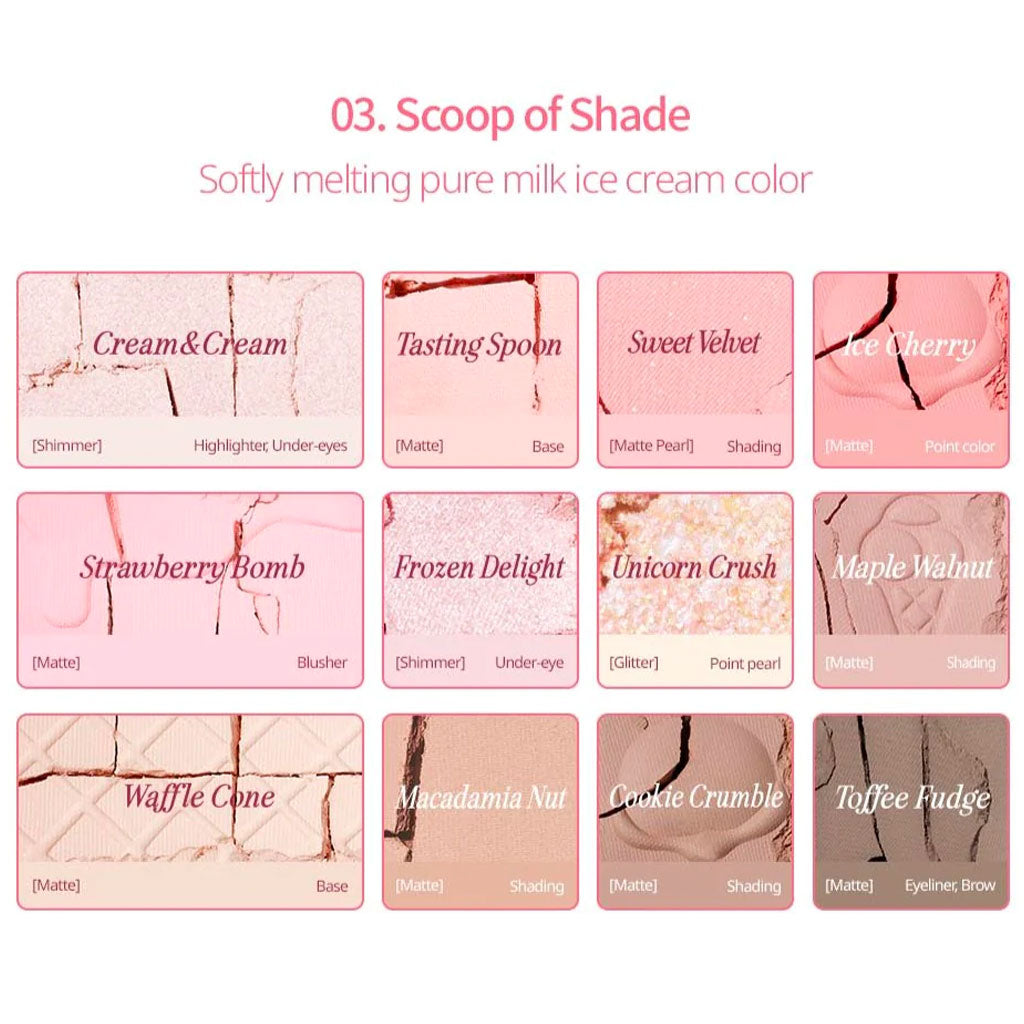 CLIO Shade & Shadow Palette - Nudie Glow Australia