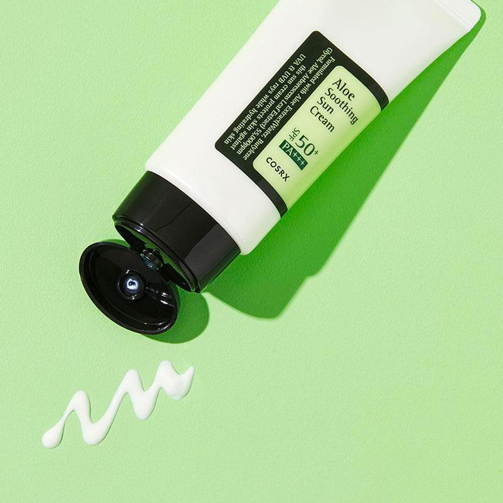 COSRX Aloe Soothing Sun Cream - Nudie Glow Australia