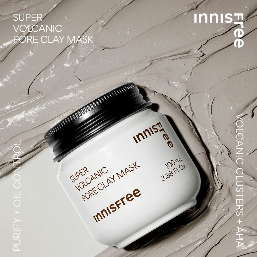 Innisfree Super Volcanic Pore Clay Mask - Nudie Glow Australia