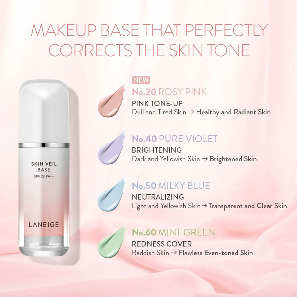 Laneige Skin Veil Base - Nudie Glow Australia