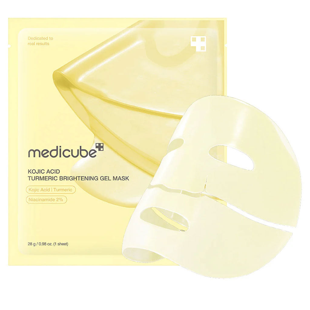 Medicube Kojic Acid Turmeric Brightening Gel Mask - Nudie Glow