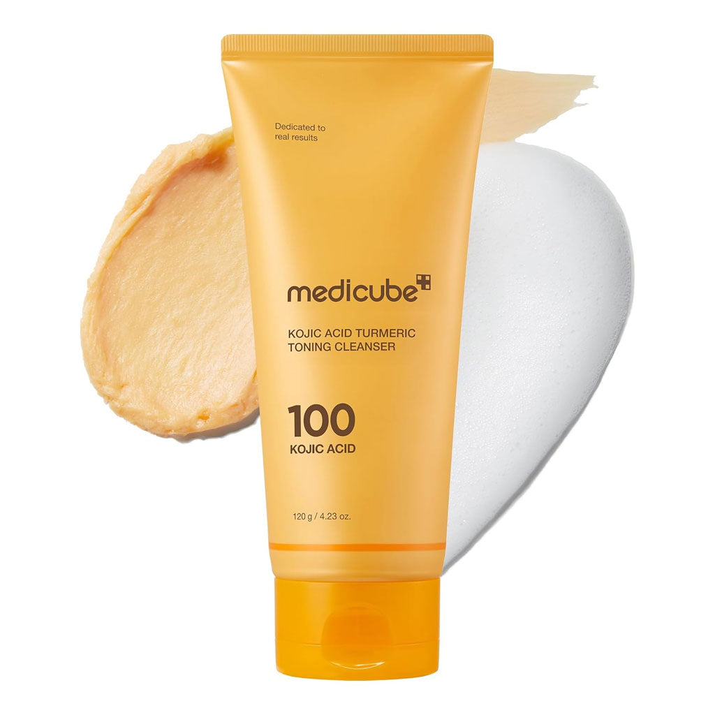 Medicube Kojic Acid Turmeric Toning Cleanser - Nudie Glow Australia
