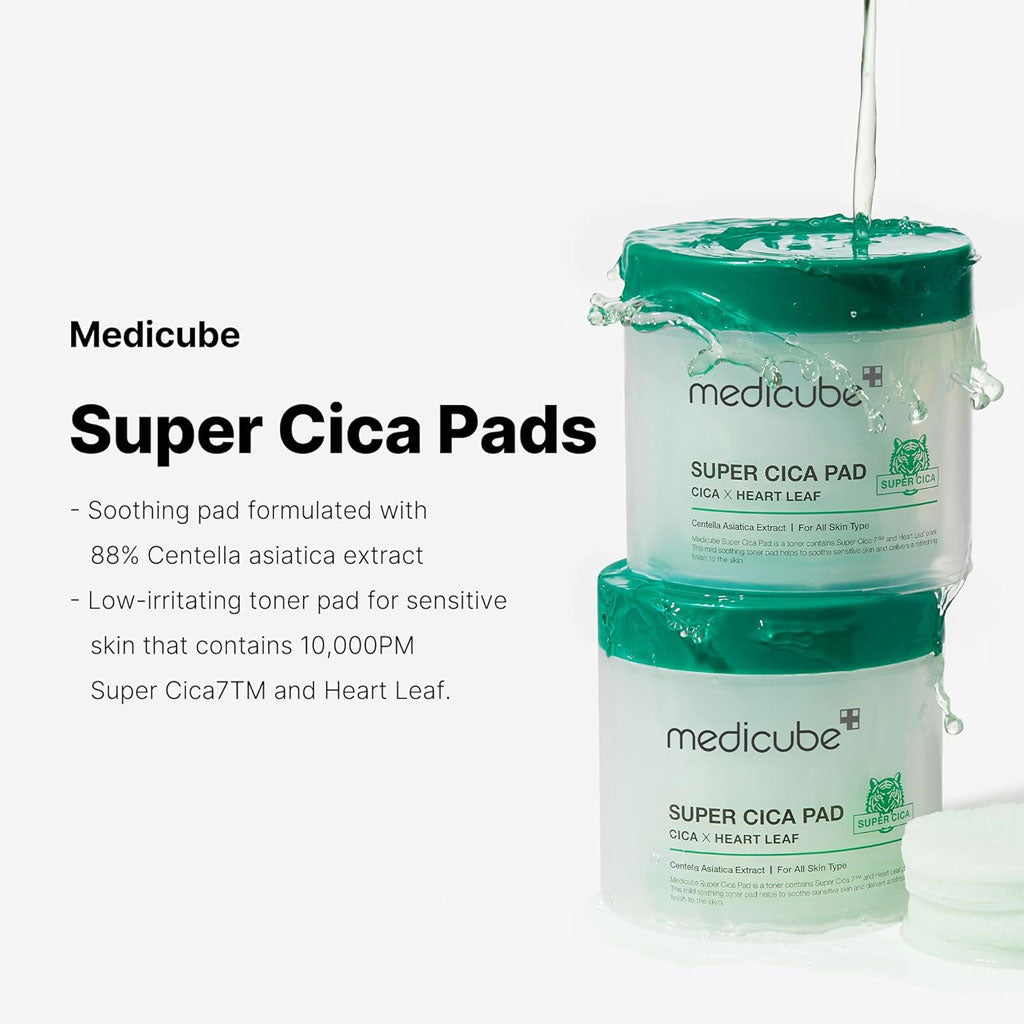 Medicube Super Cica Pads - Nudie Glow Australia