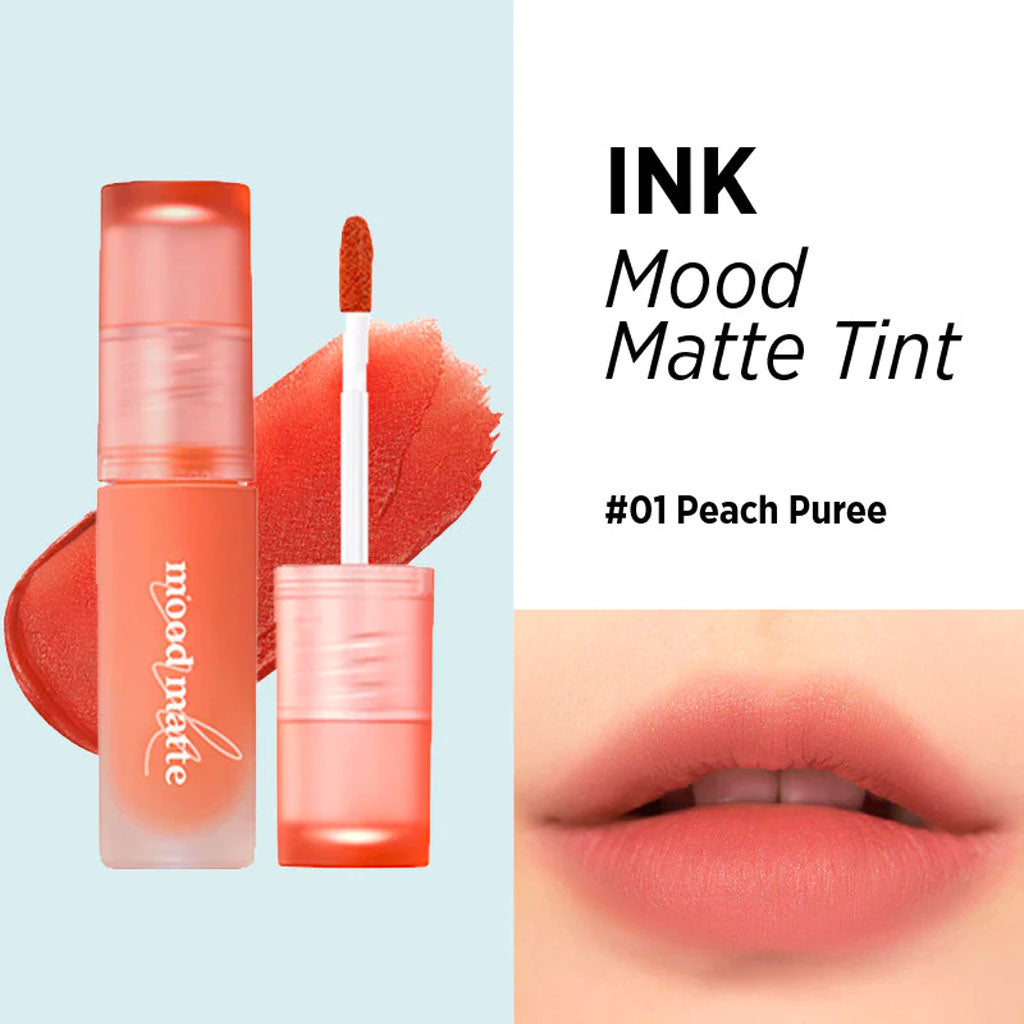 Peripera Ink Mood Matte Tint (10 Colours) - Nudie Glow Australia