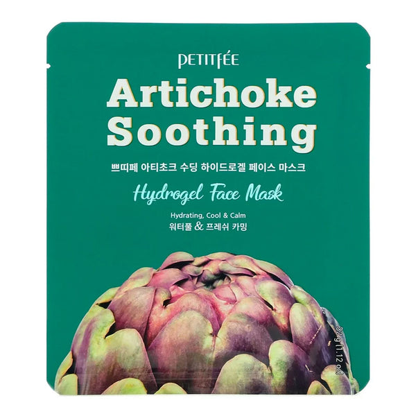 Petitfee Artichoke Soothing Hydrogel Face Mask - Nudie Glow Australia