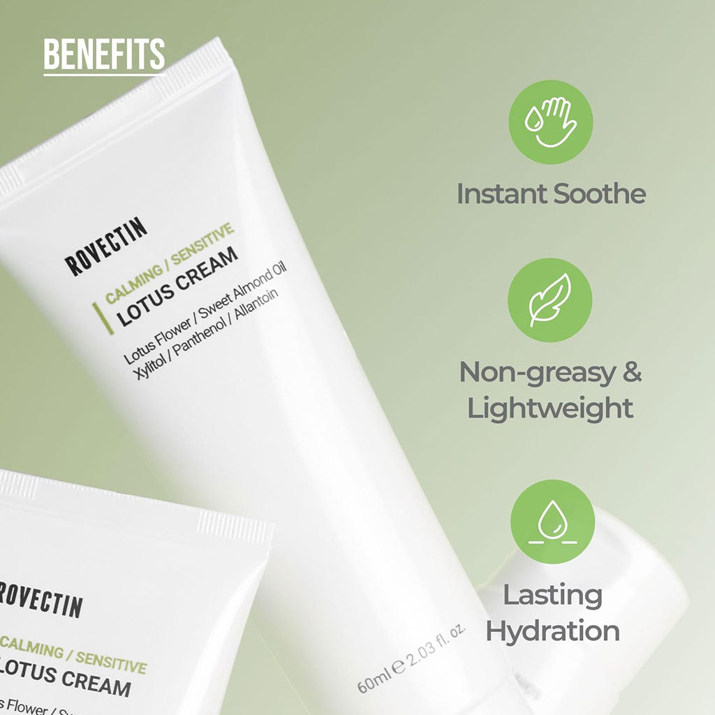 Rovectin Calming Lotus Cream - Nudie Glow Australia