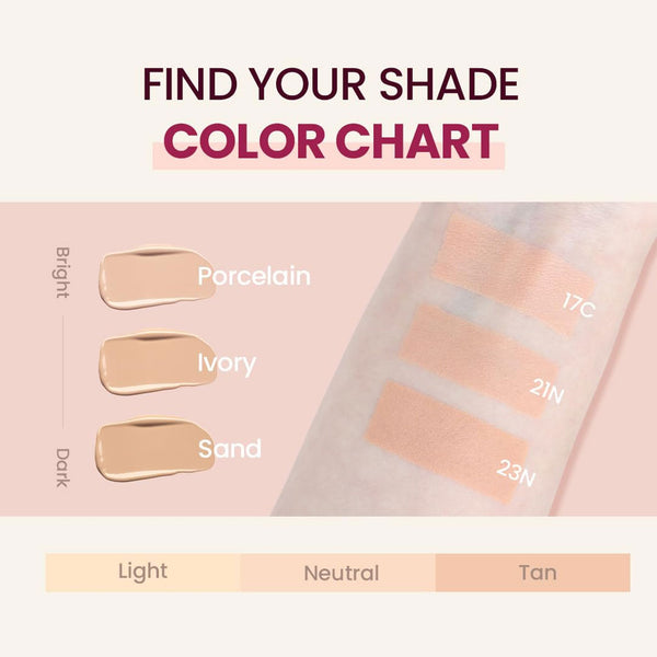 TIRTIR Mask Fit All Cover Cushion (3 Shades) - Nudie Glow Australia