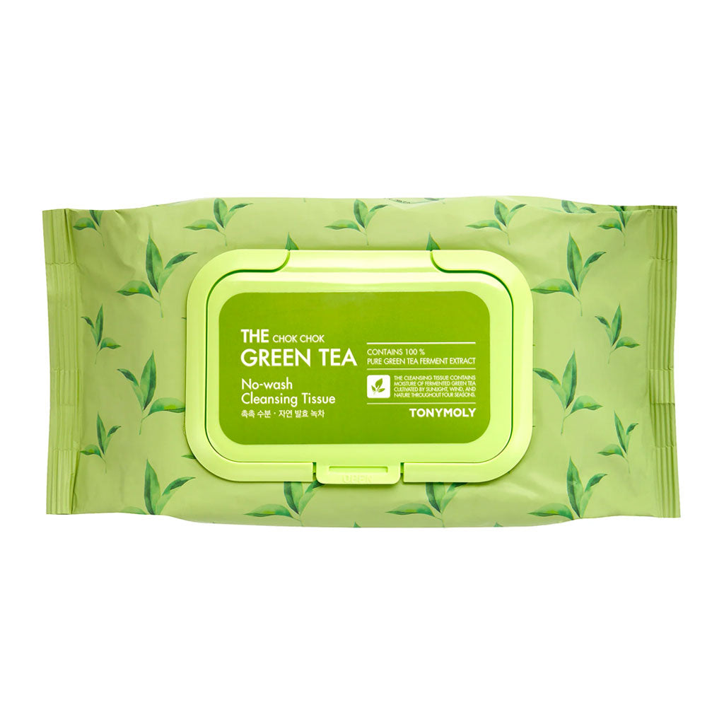 Tony Moly The Chok Chok Green Tea Cleansing Tissue - Nudie Glow
