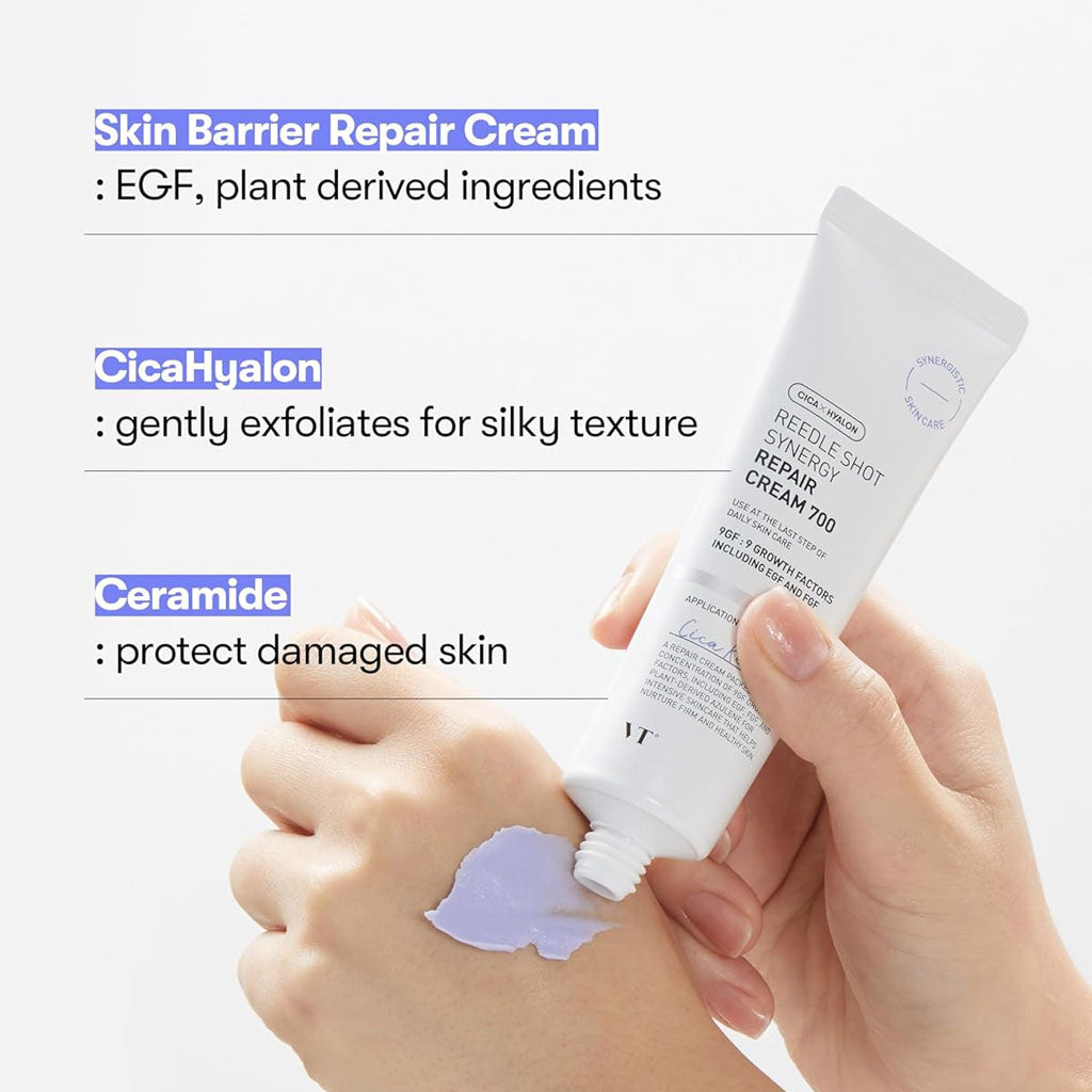 VT Cosmetics Reedle Shot Synergy Repair Cream 700 - Nudie Glow