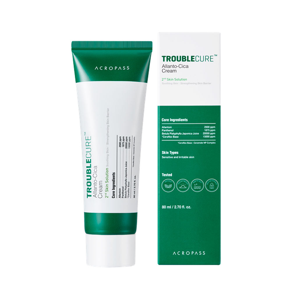 Acropass Trouble Cure Allanto-Cica Cream - Nudie Glow Australia