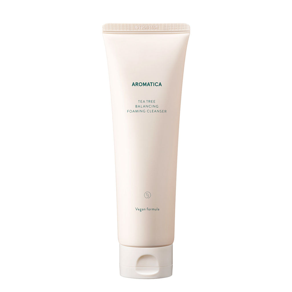 Aromatica Tea Tree Balancing Foaming Cleanser - Nudie Glow Australia