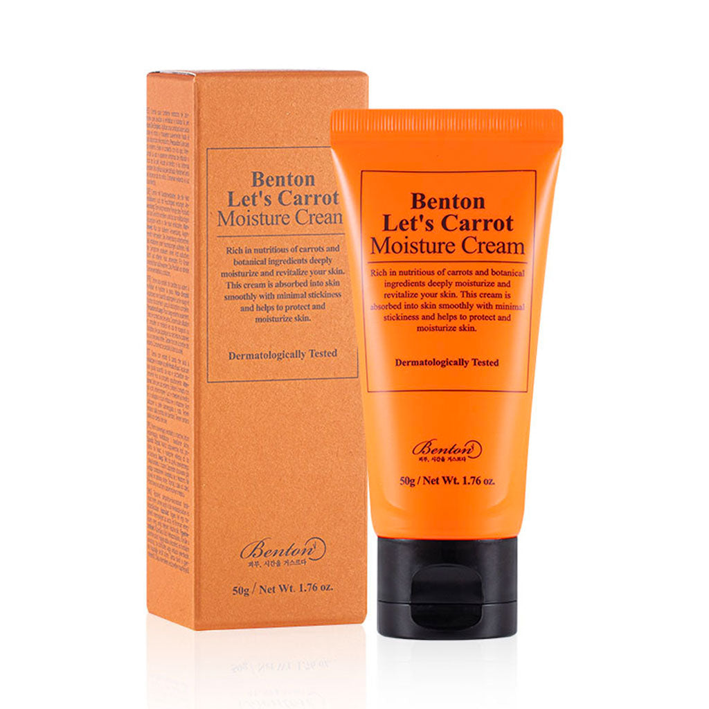 BENTON Let's Carrot Moisture Cream - Korean Beauty Skincare Australia ...