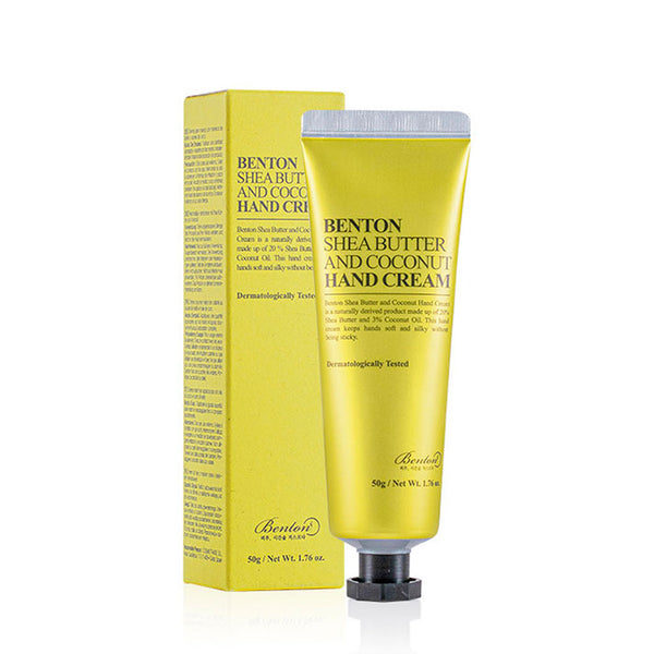BENTON Shea Butter & Coconut Hand Cream - Korean Skincare Australia ...