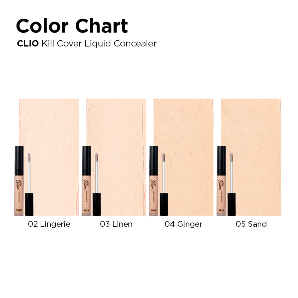 CLIO Kill Cover Liquid Concealer - Nudie Glow Australia