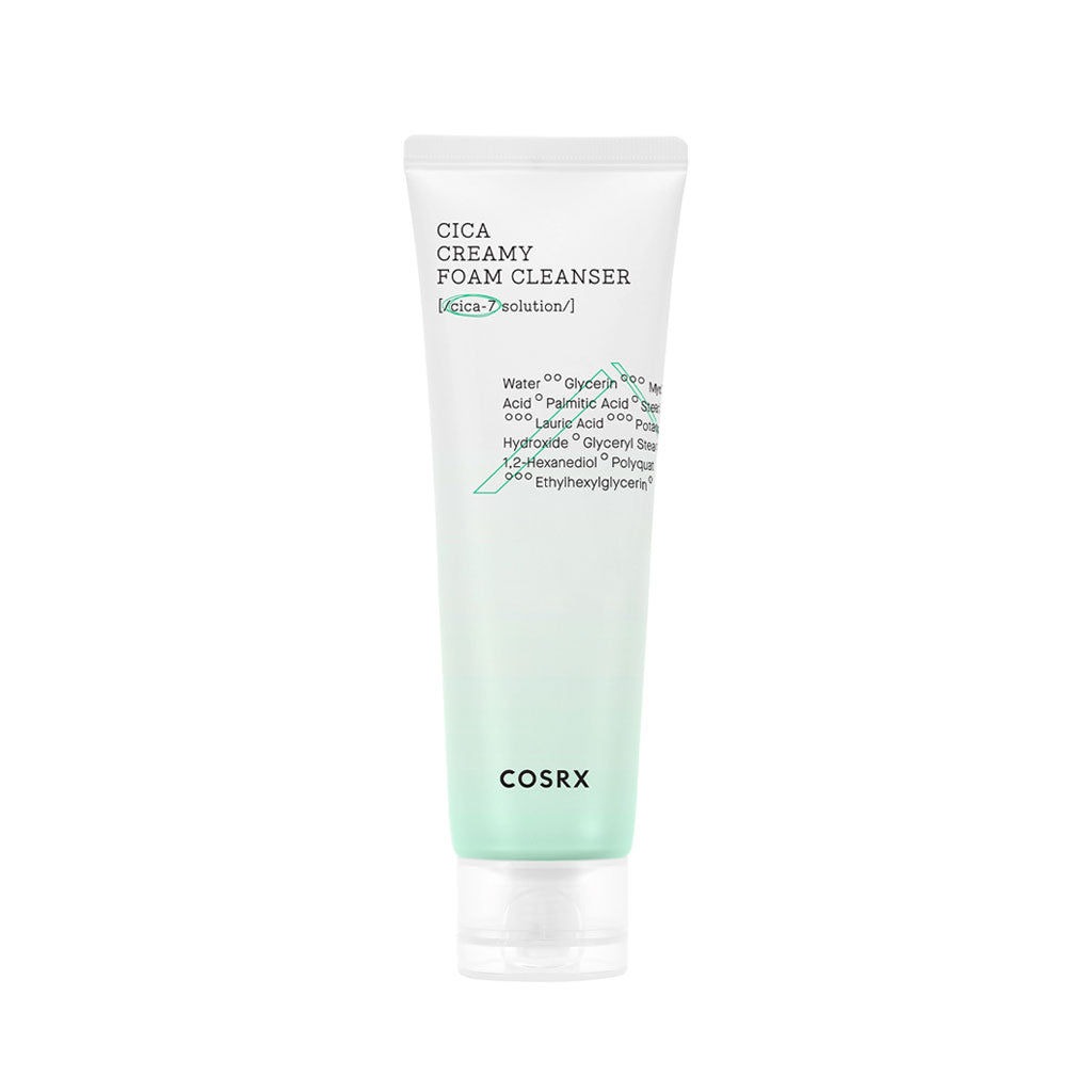 COSRX Pure Fit Cica Creamy Foam Cleanser - Nudie Glow Australia