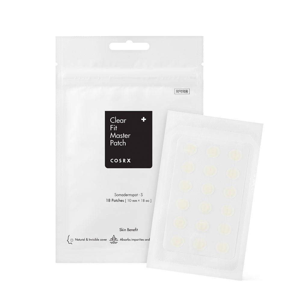 COSRX Clear Fit Master Patch Best Korean skincare for acne skin Nudie Glow