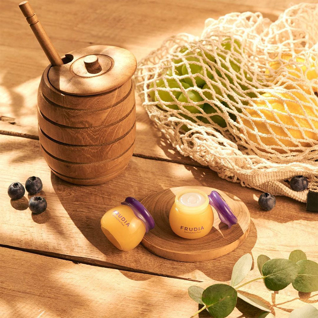 Frudia Blueberry Hydrating Honey Lip Balm - Nudie Glow Australia