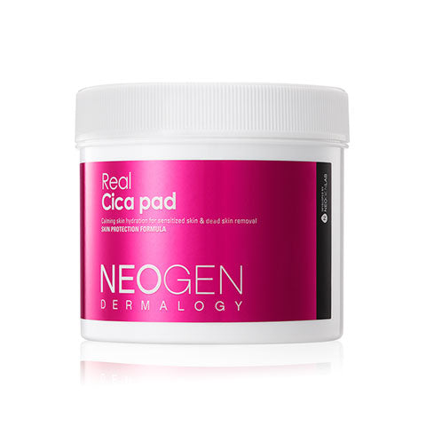NEOGEN Real Cica Pad - Gentle Korean Exfoliator for Acne Prone Skin ...