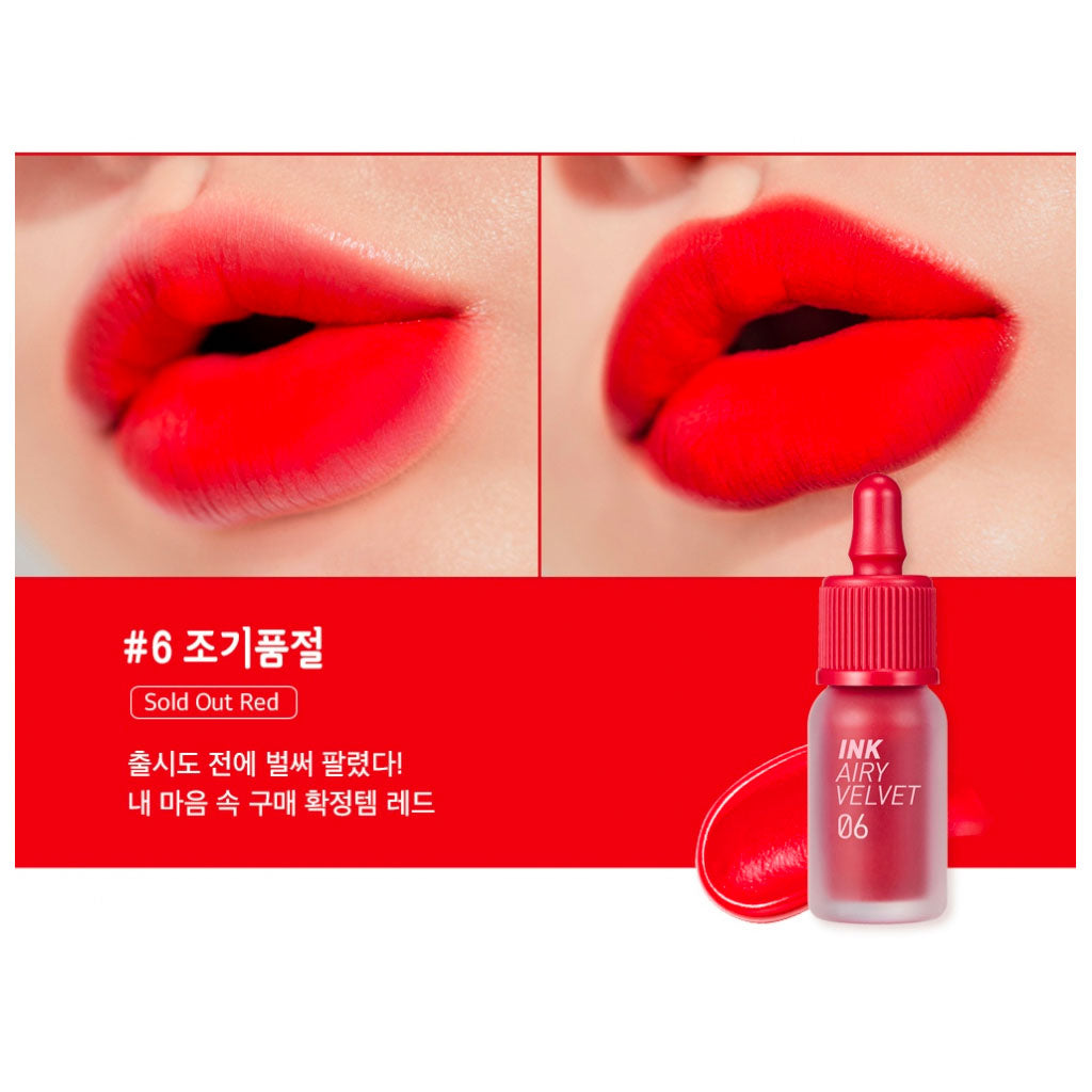 Peripera Ink Airy Velvet - Nudie Glow Australia