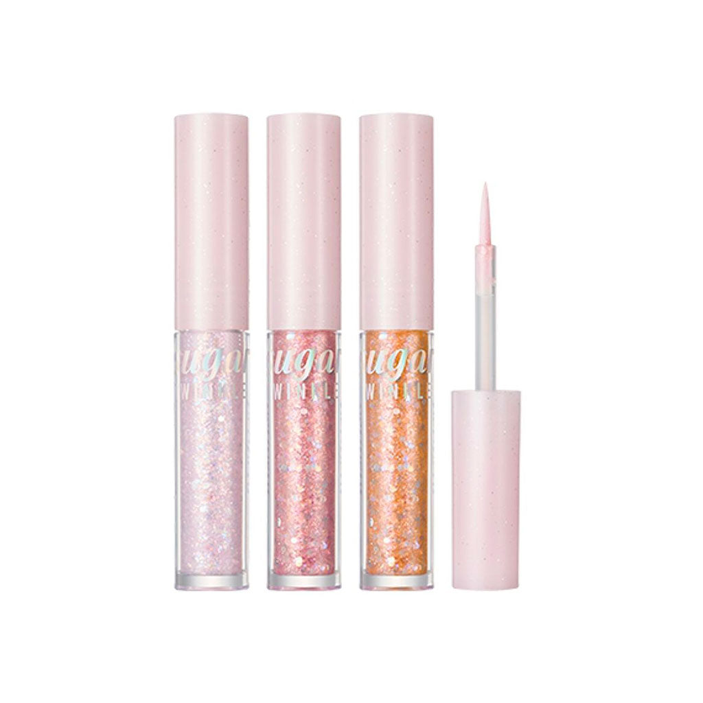 Peripera Sugar Twinkle Liquid Glitter - Nudie Glow Australia
