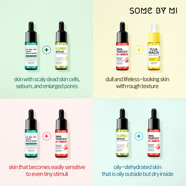 SOME BY MI Total Care Serum Trial Kit - Nudie Glow Australia