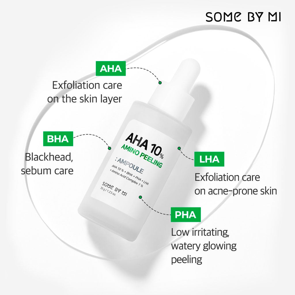 Some By Mi AHA 10% Amino Peeling Ampoule - Nudie Glow Australia
