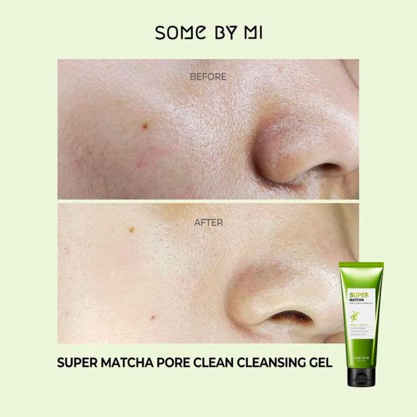 Some By Mi Super Matcha Pore Clean Cleansing Gel - Nudie Glow